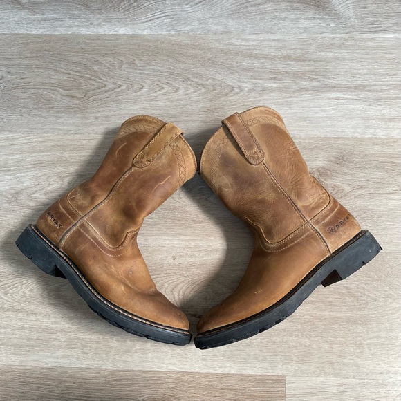 Ariat | Shoes | Ariat Work Astm F28928 Eh Mens 8d Slip Oil Resistant ...